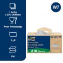 Chiffon De Nettoyage Industriel Tork W7 x210