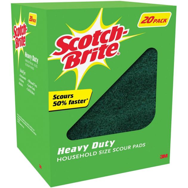 Tampon Vert Scotch Brite – Tamponge Scotch Brite vert 3M prix – AZZU
