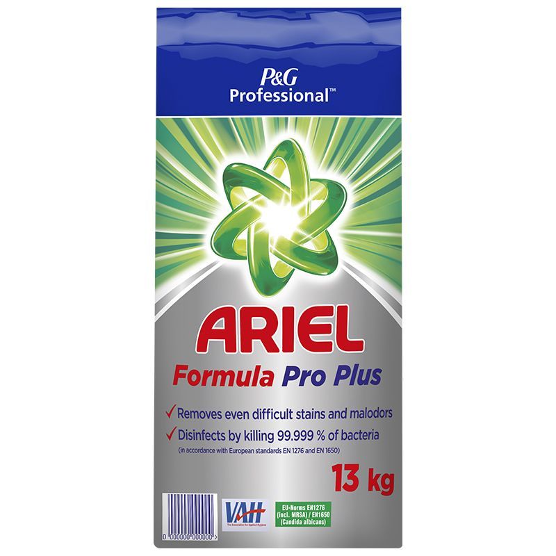 Lessive Ariel poudre Formula Pro Plus 13 kg